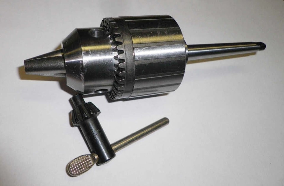 Craftsman Atlas Dunlop 3/8" Jacobs Drill Chuck on MT0 Arbor " NEW " | eBay