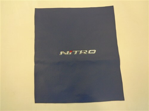 NITRO VINYL SKIN BLUE / SILVER / RED 16 3/8" X 14 1/4" MARINE BOAT | eBay