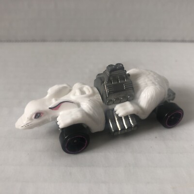 Hot Wheels White Rat Dragster Ratmobile Car - Malaysia | eBay