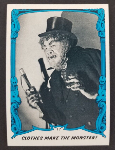 Monster 1980 Jekyll Hyde Creature Feature Topps Card #17 (NM) | eBay
