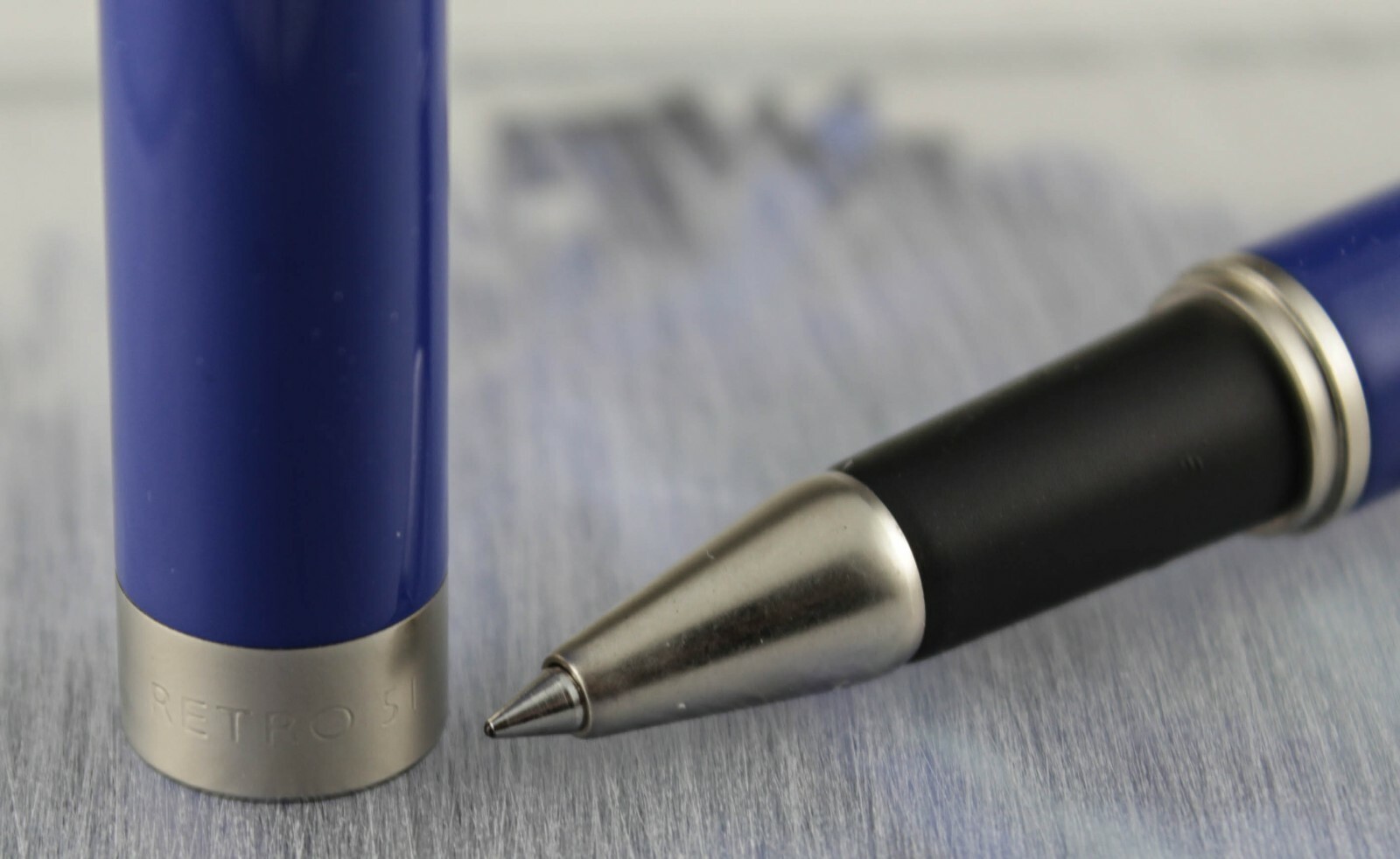 Retro 51 Skymaster Medium Blue Lacquer Rollerball - 1995 (MRP-627) | eBay