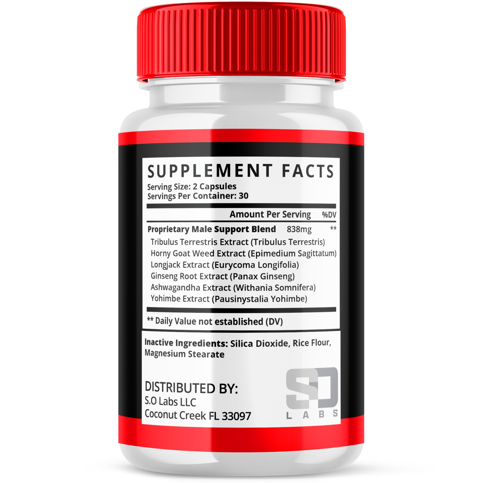 (2 Pack) Erec Boost Pills, Maximize Energy, Vitality & Stamina 120 ...