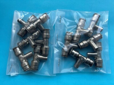 CAMOZZI 6540-04-10/24-UNC-S01 1/4” Nozzle Union PACK OF 12 - FITTING ...