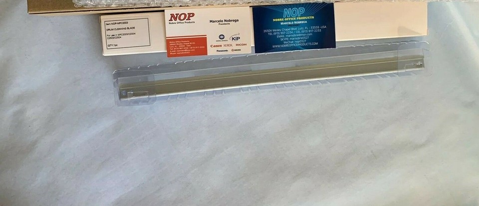 Drum Cleaning Blade Ricoh MP C2503 C2003 C2004 C2504 D1882212 D1882252 ...