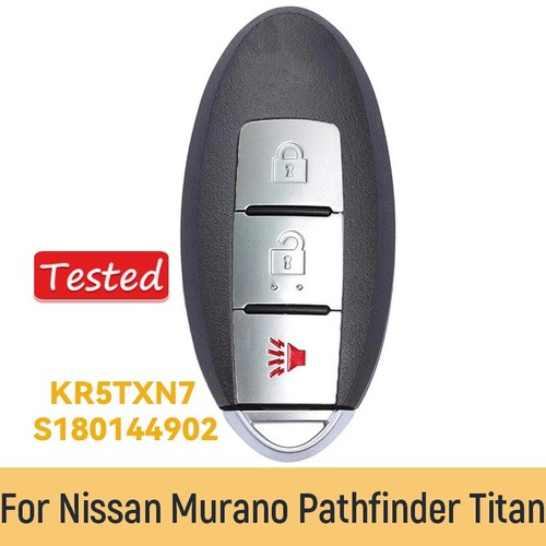 S180144902 For 2019 2020 2021 Nissan Murano Pathfinder Titan Remote Fob ...