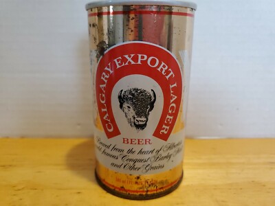 Calgary Export Lager Beer Can Carling OKEEFE Toronto Canada Pull Tab ...