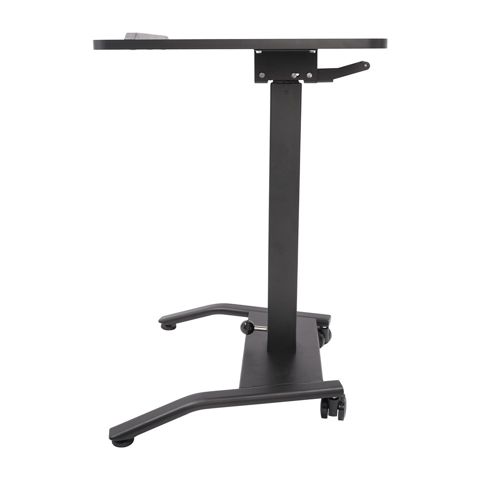 Adjustable 25.5?? Rolling Podium Desk Standing Lifting Computer Desk ...