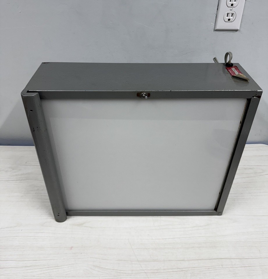 S. & S. S&S X-RAY Photo LIGHT BOX VIEWER FILM ILLUMINATOR#200T 14"x16 ...