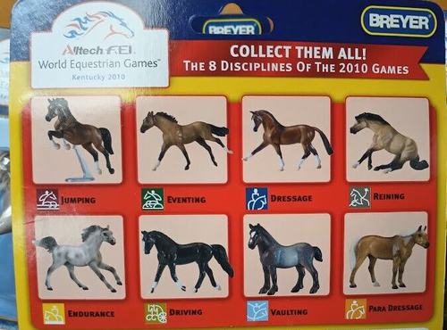 BREYER WEG Stablemates 2010 World Equestrian Games Complete Set of 8 ...