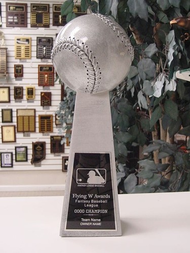 FANTASY BASEBALL INDIVIDUAL TROPHY 14" TALL LARGE FREE ENGRAVING P ...