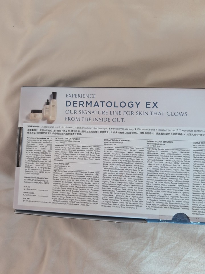 INCELLDERM Expert RIMAN Ritual Experience Travel Kit Korean Skin Care ...