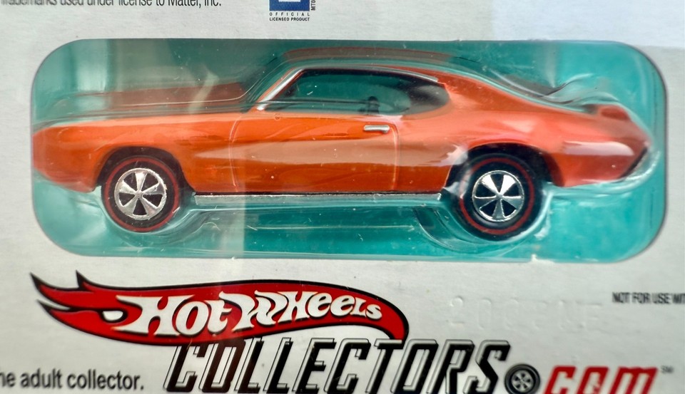 Hot Wheels RLC 22nd Collectors Convention '69 Pontiac GTO 2567/3000 ...