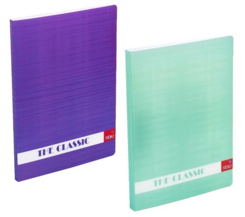 Set of 2 A4 Clip File Documents Storage Paper Organiser Office School ...