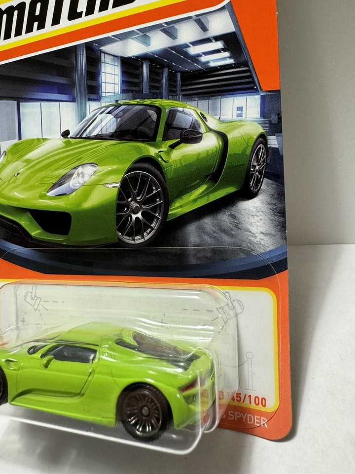 Matchbox Porsche 918 Spyder - Lime Green | eBay