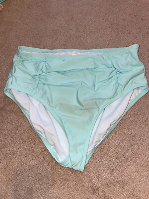 Pale Blue Bikini Tankini Bottom Size L Fully lined | eBay