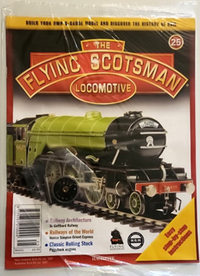 O GAUGE HACHETTE BUILD YOUR OWN THE FLYING SCOTSMAN MODEL TRAIN ISSUE ...