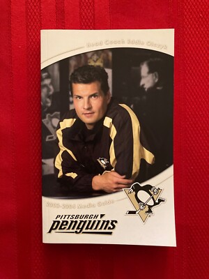 2003-2004 NHL Pittsburgh Penguins media guide / Fleury debut / Lemieux ...