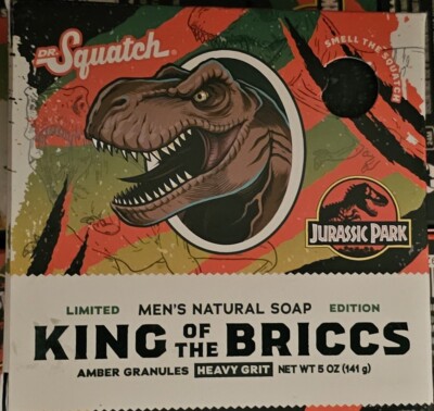 Dr. Squatch Limited Edition King Of The Briccs New Jurassic Park | eBay