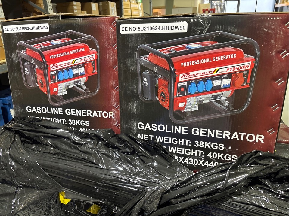 powertech 6kw-6.5kw professional gasoline generator PT8500W , off grid ...
