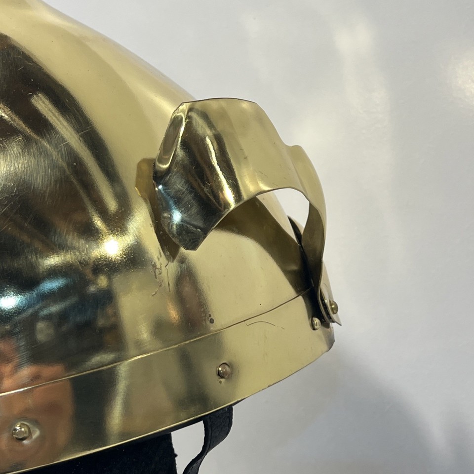 WINDLASS STEELCRART ROMAN ARCHER STYLE HELMET WITH NECK COVER | eBay