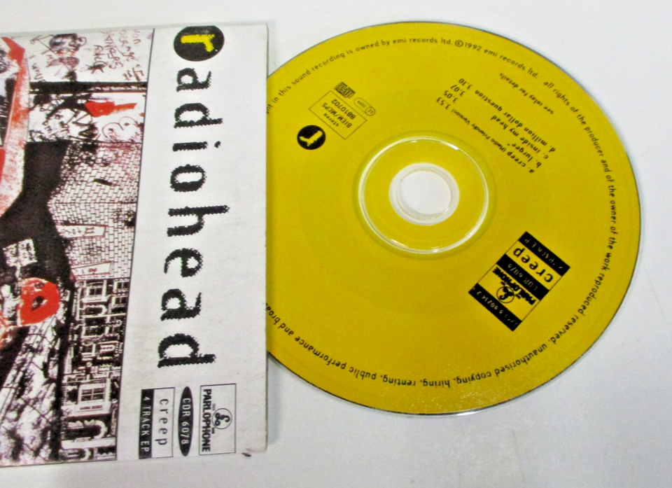 Creep - Radiohead - CD Single, 4 Track EP 724388107020| eBay