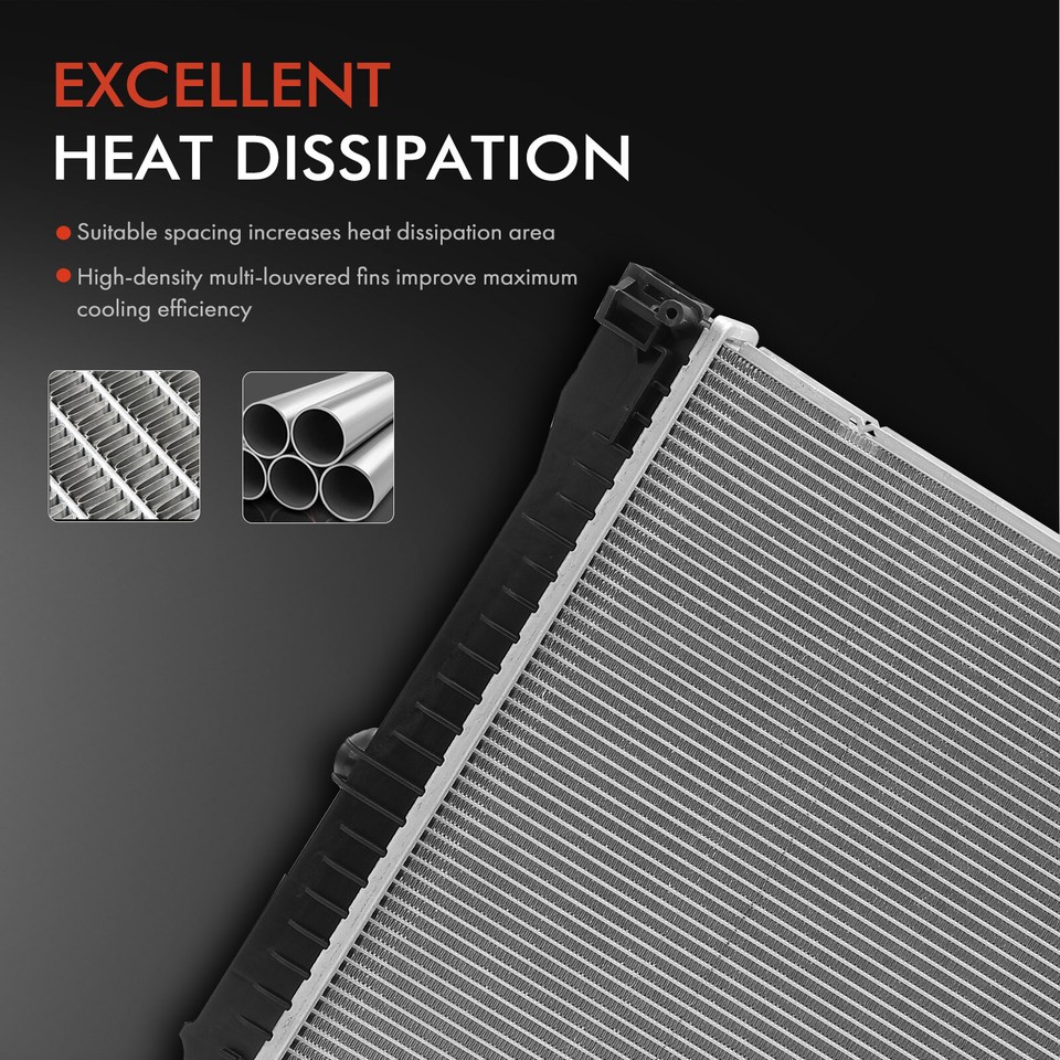 Primary Radiator w/o Oil Cooler for BMW G01 X3 2018-2019 G02 X4 2019 2 ...