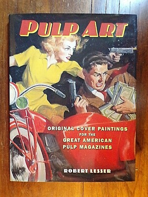 Robert Lesser ~ Pulp Art ~ 1st/1st ~ HC/DJ ~ 1997 ~ Gramercy | eBay