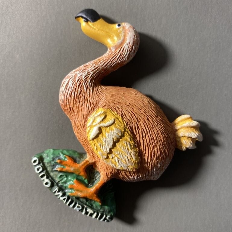 Mauritius Dodo Bird Animal Tourist Travel Souvenir Gift 3D Resin Fridge ...