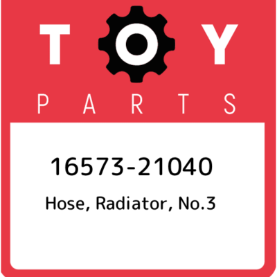 16573-21040 Toyota Hose, radiator, no.3 1657321040, New Genuine OEM ...