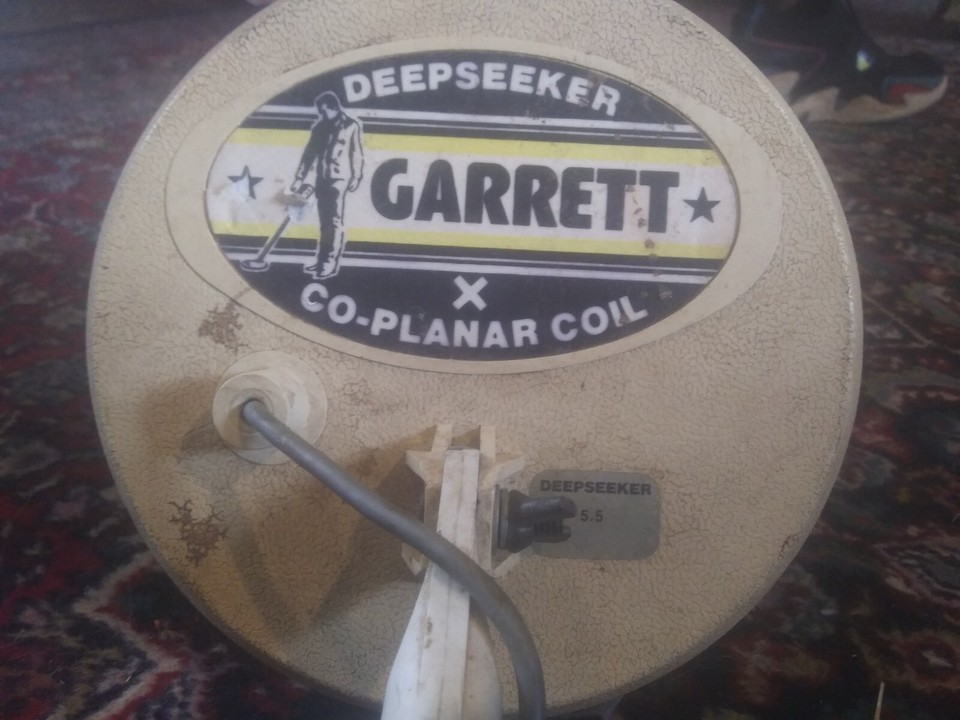 Garrett ADS Metal Detector - VLF / TR Deepseeker With Co-Planar Coil - WORKING | eBay