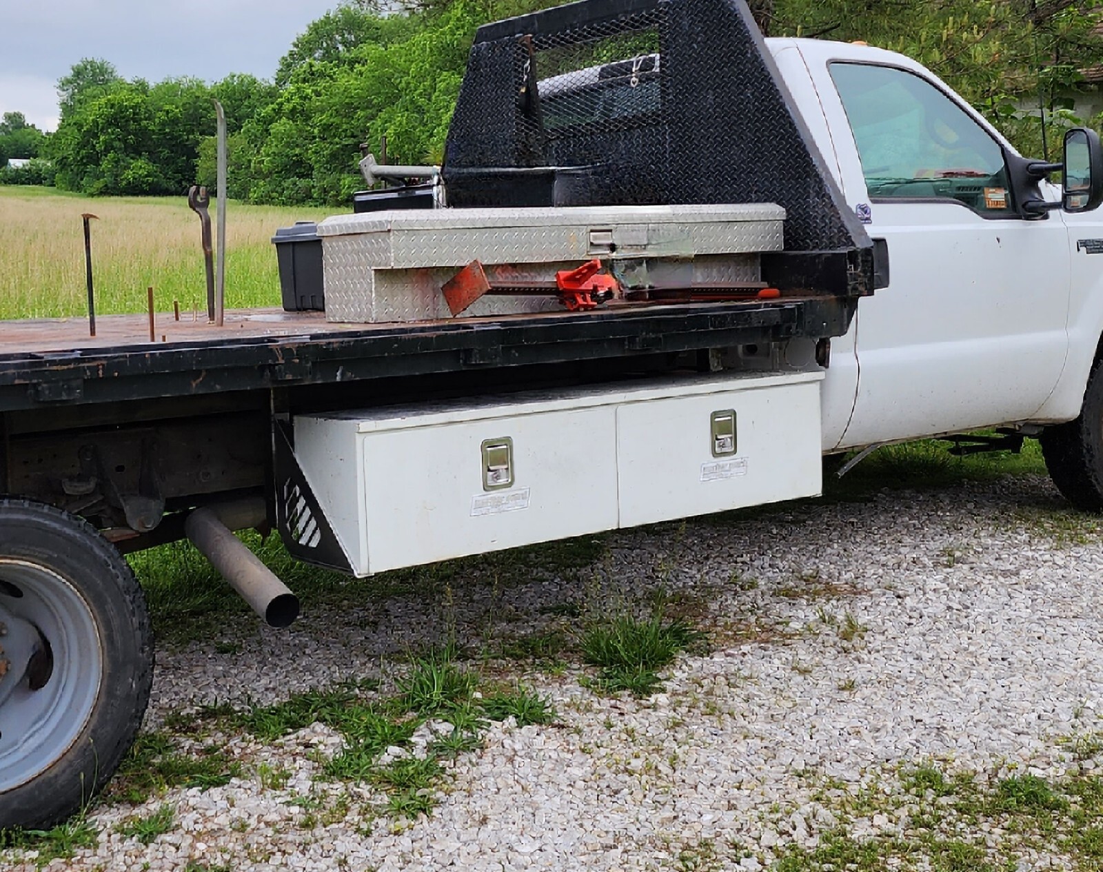 Underbody Toolbox Mounting Brackets, 1/4" Aluminum, 16" x 16" ID, Fits ...