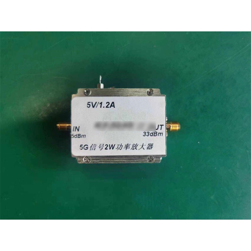 5G 2W RF Power Amp 5G-6G Wifi Signal RF Amplifier with Gain over 30dB ...