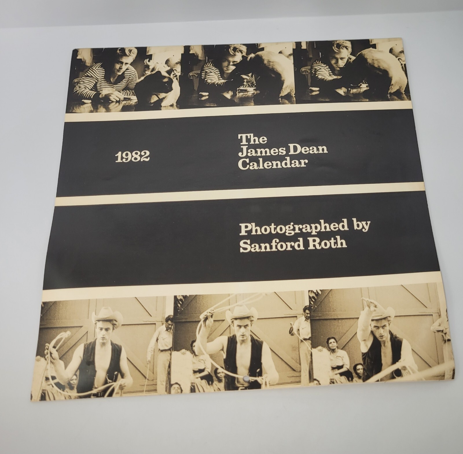 THE JAMES DEAN CALENDAR PHOTOGRAHED BY SANFORD ROTH 1982 VINTAGE | eBay