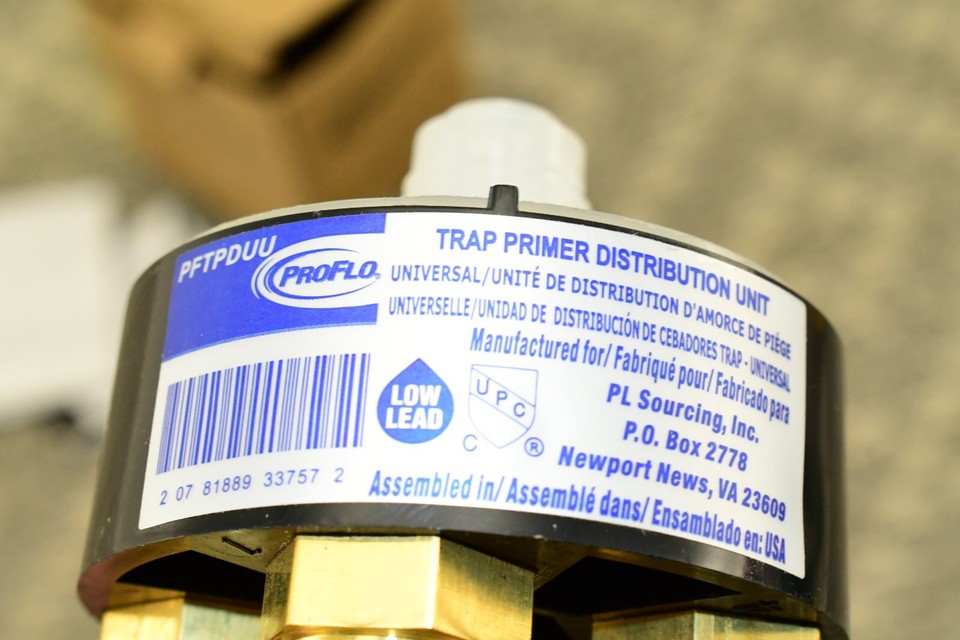 ProFlo PFTPDUU Trap Primer Distribution Unit 20781889337572 ProFlow | eBay