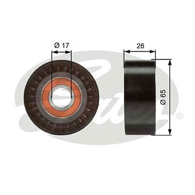 Gates Idler Pulley for Auxiliary Belt 36376 fits Audi A4 B8, 8K2 3.0 ...