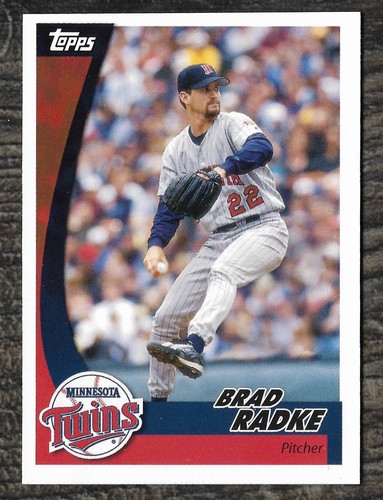 2002 Topps Post Cereal Brad Radke 28 Minnesota Twins | eBay