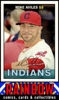 2016 Topps Heritage #301 Mike Aviles | eBay