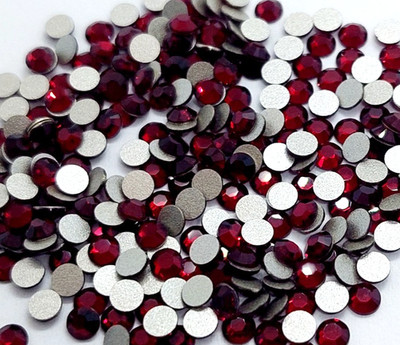 Vintage #2000 Swarovski Flatback Rhinestones ss12 Siam 144pcs (1gross ...