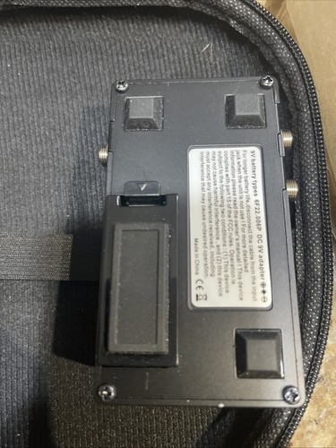 Chromatic Pedal Tuner - Black, Normal & True-bypass Outputs, Easy To T ...