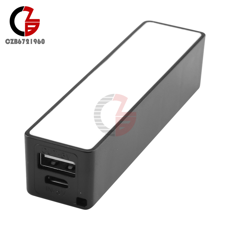 Portable DIY Black USB Power Bank Charger Pack Box Battery Case For ...