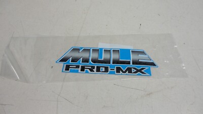 SELECT 2019-2025 KAWASAKI MULE PRO-MX MODELS ''PRO-MX'' DECAL PART ...