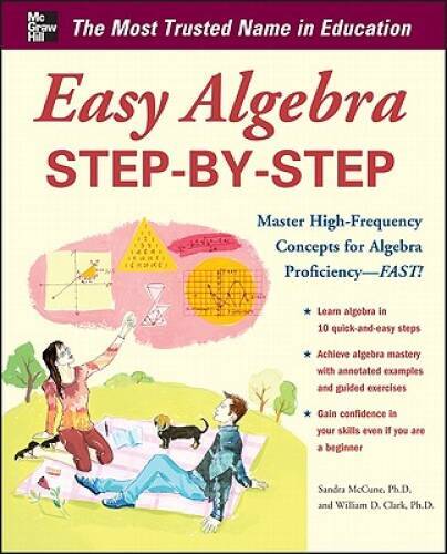Easy Algebra Step-by-Step (Easy Step-by-Step Series) - Paperback - VERY ...