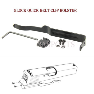 Quick Belt Clip Holster Fits Glock 17,19,22,23,24,25,26,27,28, 31,32,33 ...