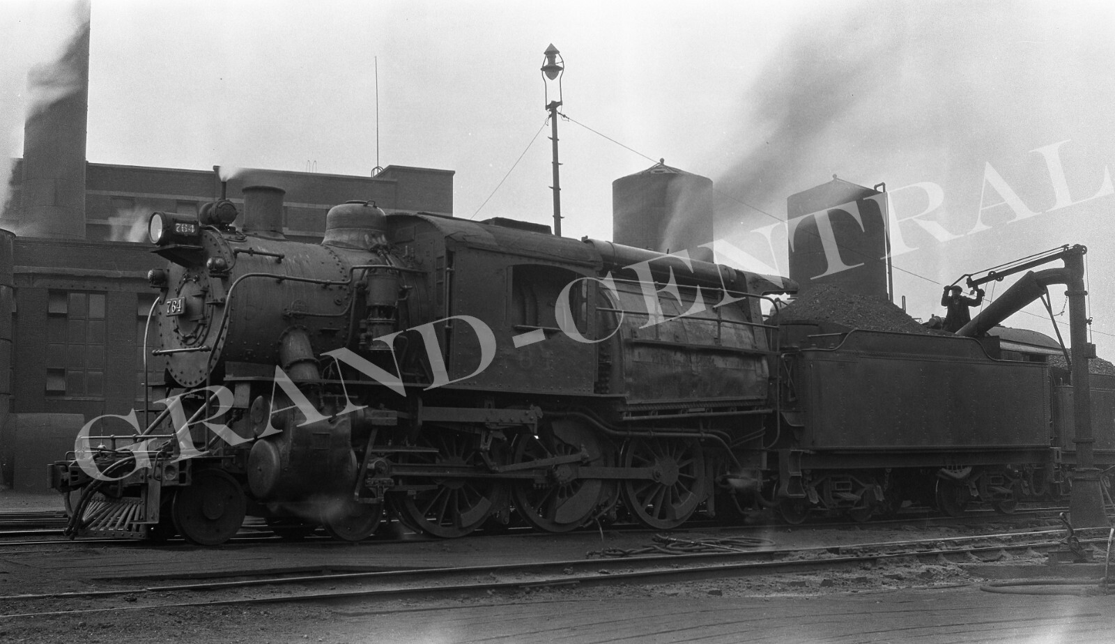 ORIGINAL 1935 CENTRAL RAILROAD OF NEW JERSEY CNJ NEGATIVE #764 ...