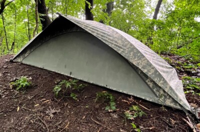 NEW* US Military Issue IMPROVED COMBAT SHELTER One Person Tent, Orc ...