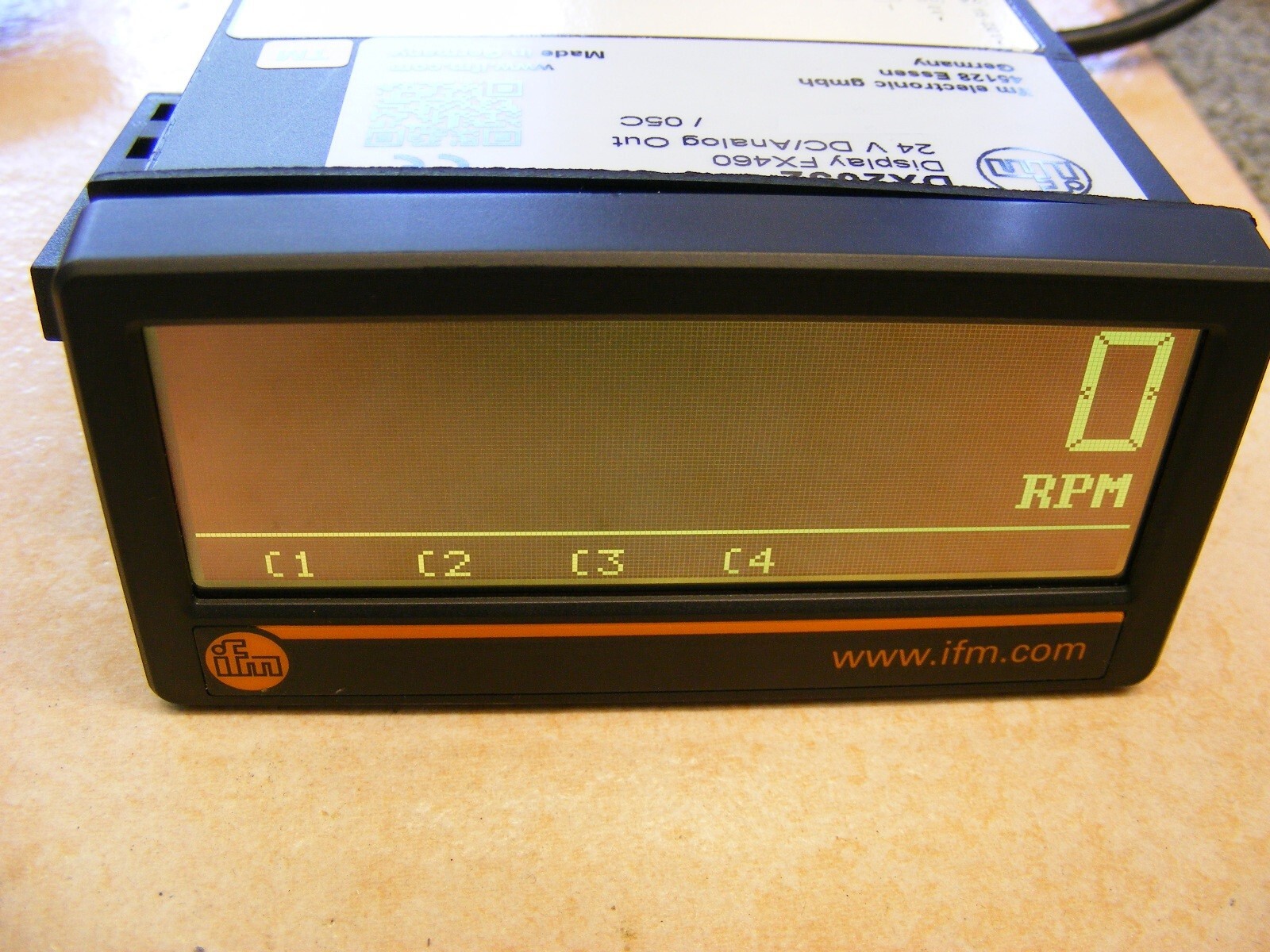 IFM DX2032 Display FX460 Multifunktionsanzeige NEUWERTIG | eBay