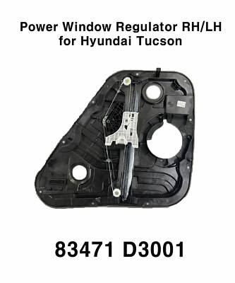OEM 83471 D3001 Power Window Regulator Rear LH Left for Hyundai Tucson ...
