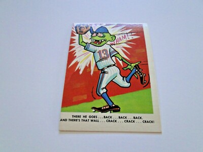 1966 Weird-Ohs Baseball Cards Bones Back Back Card #23 | eBay