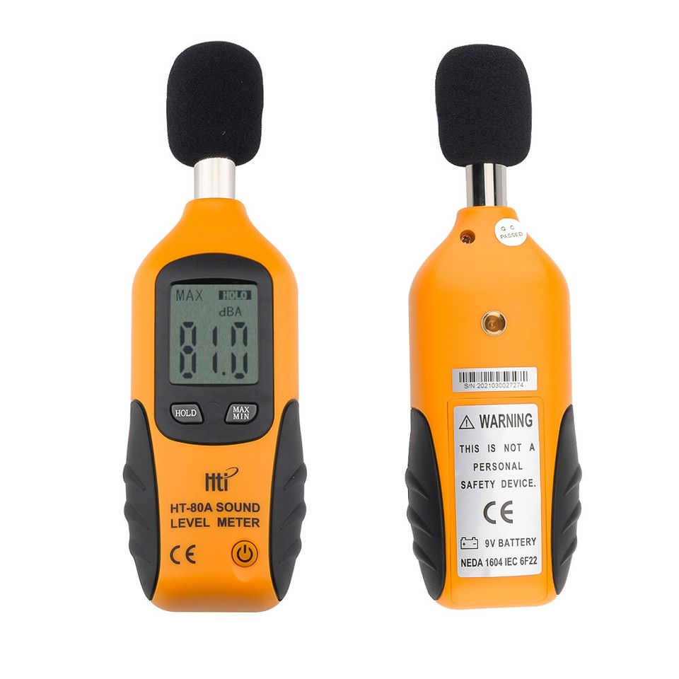 HT-80A Digital Noise Tester 40-130dB Sound Meter Measuring Tool High ...
