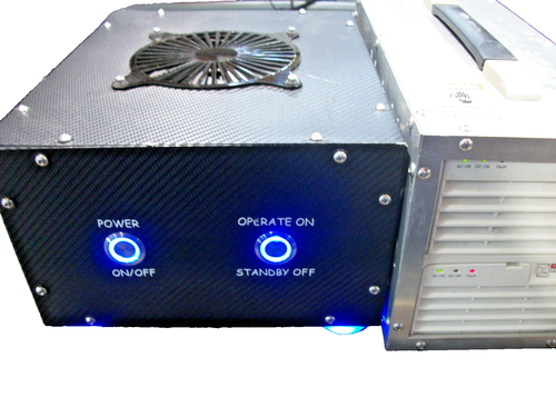 UNBRANDED LINEAR AMPLIFIER 500 WATTS FET PLUS BASE 50 VOLT POWERSUPPLY ...